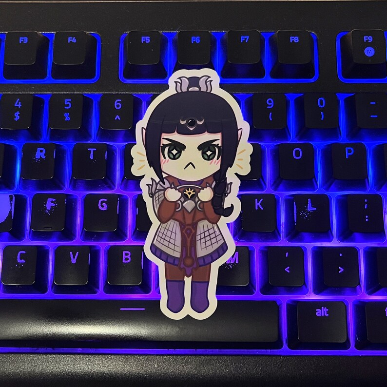 Baldur's Gate 3 Cute Shadowheart Sticker Chibi Shadowheart - Etsy