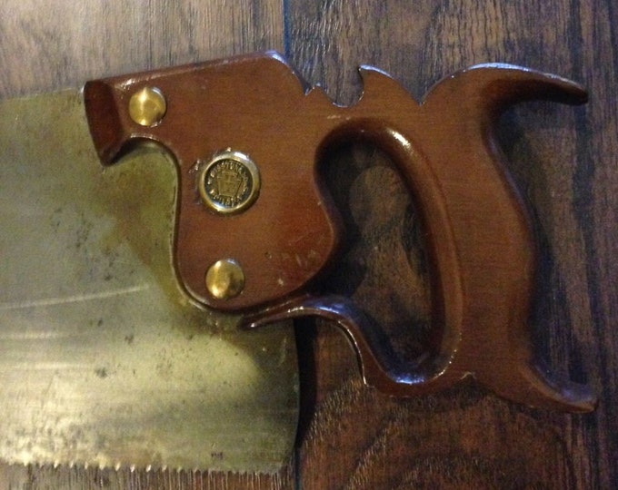 VERY RARE Antique Disston Saw No-7 Circa-1880s - Etsy