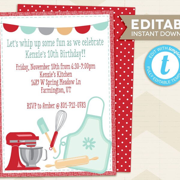 Cooking Party - Etsy