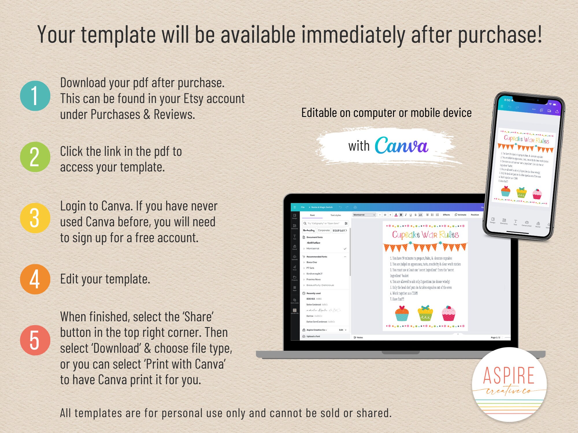 Cupcake Wars Party Rules, Cupcake Wars Birthday Party, Baking Party ...