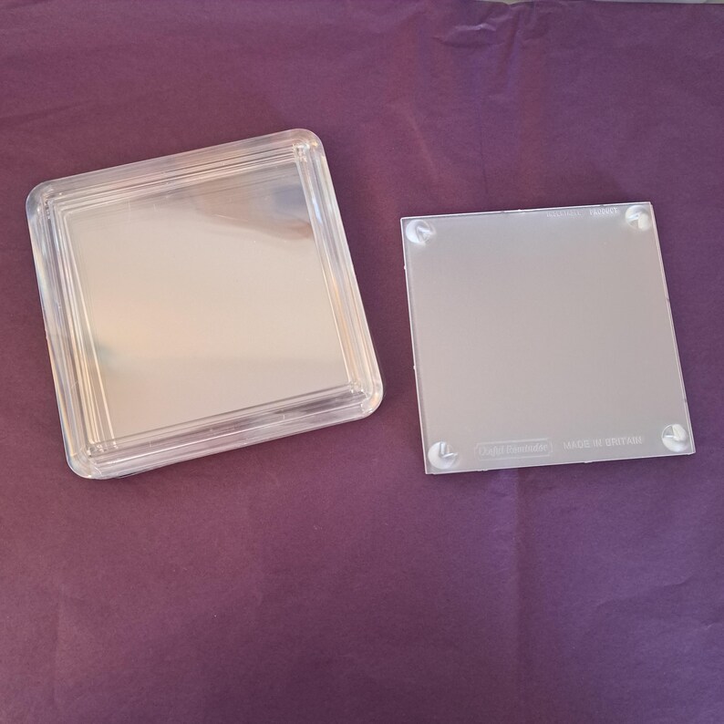 Set of Four Acrylic Coaster Blanks for Cross Stitch - Etsy