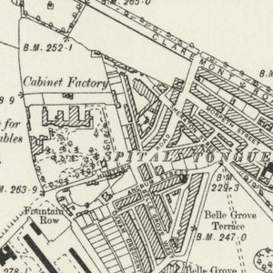 1894 Map Scan - Newcastle, England, UK - Digital Download - High ...