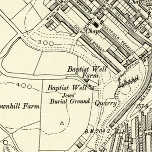 1897 Map Scan - Swansea, Wales, UK - High-resolution Victorian (19th ...