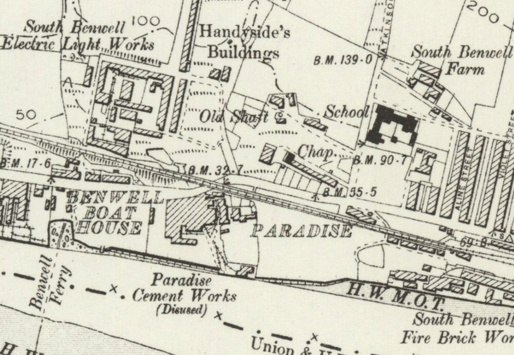 1894 Map Scan - Newcastle, England, UK - Digital Download - High ...