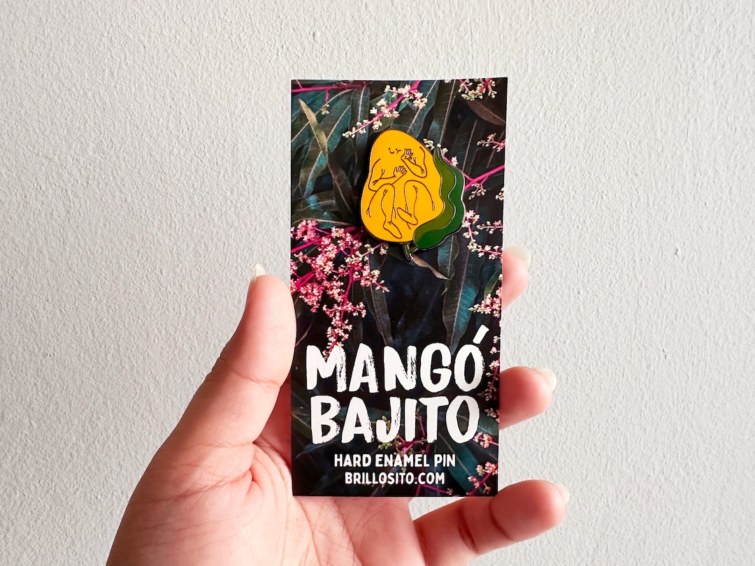 Mango Enamel Pin 1.5 Inches, Puerto Rico Food Fruit Pins. - Etsy