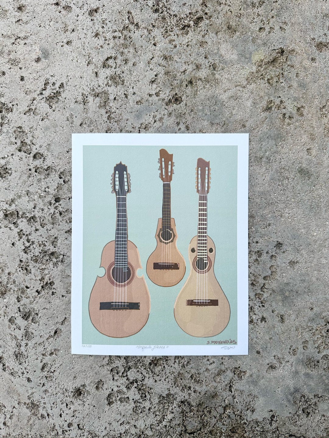 La Orquesta Jíbara, Instrumentos Tipicos De Puerto Rico; Cuatro, Tiple ...