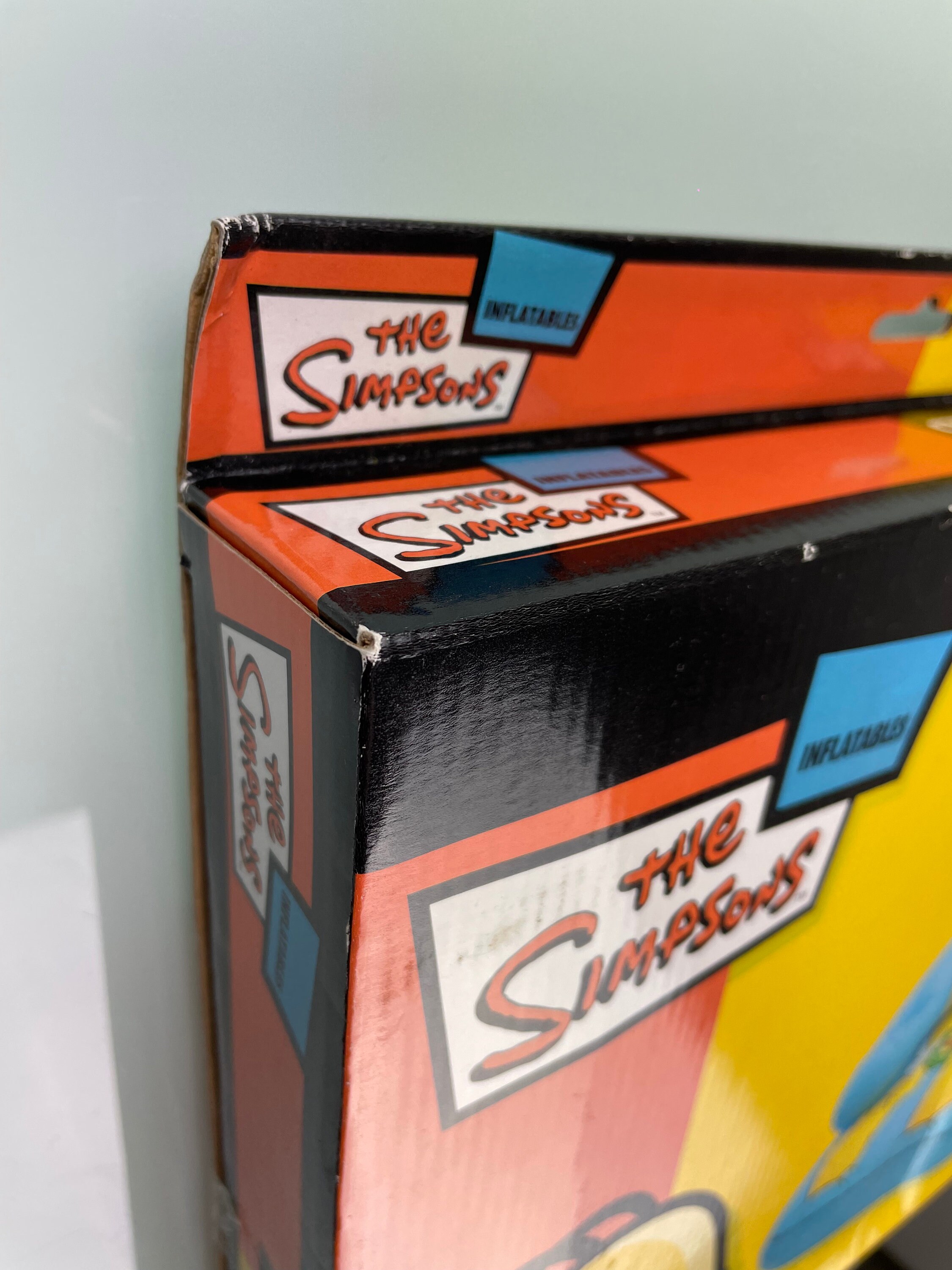 NOS the Simpsons Inflatable Chair Vintage New Old Stock Homer Simpson ...