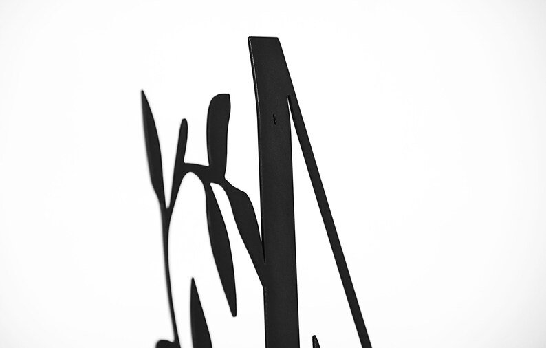 Letter Monogram / Steel Monogram / Personalized Monogram / | Etsy