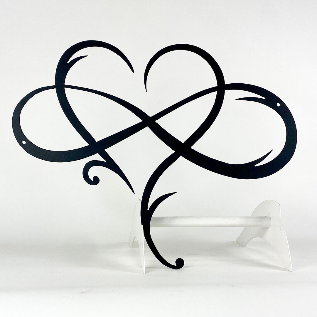 Infinity Heart - Etsy