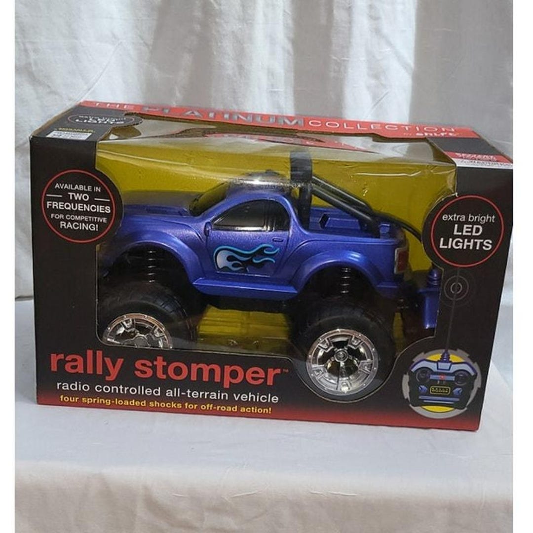 New Blue Hat Toy Company Rally Stomper blue Etsy