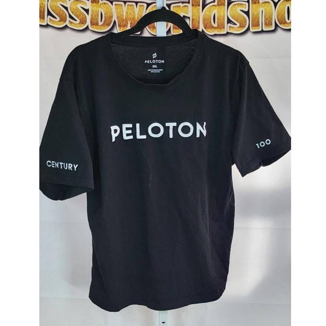 Peloton Black Century 100 T-shirt Size XXL - Etsy
