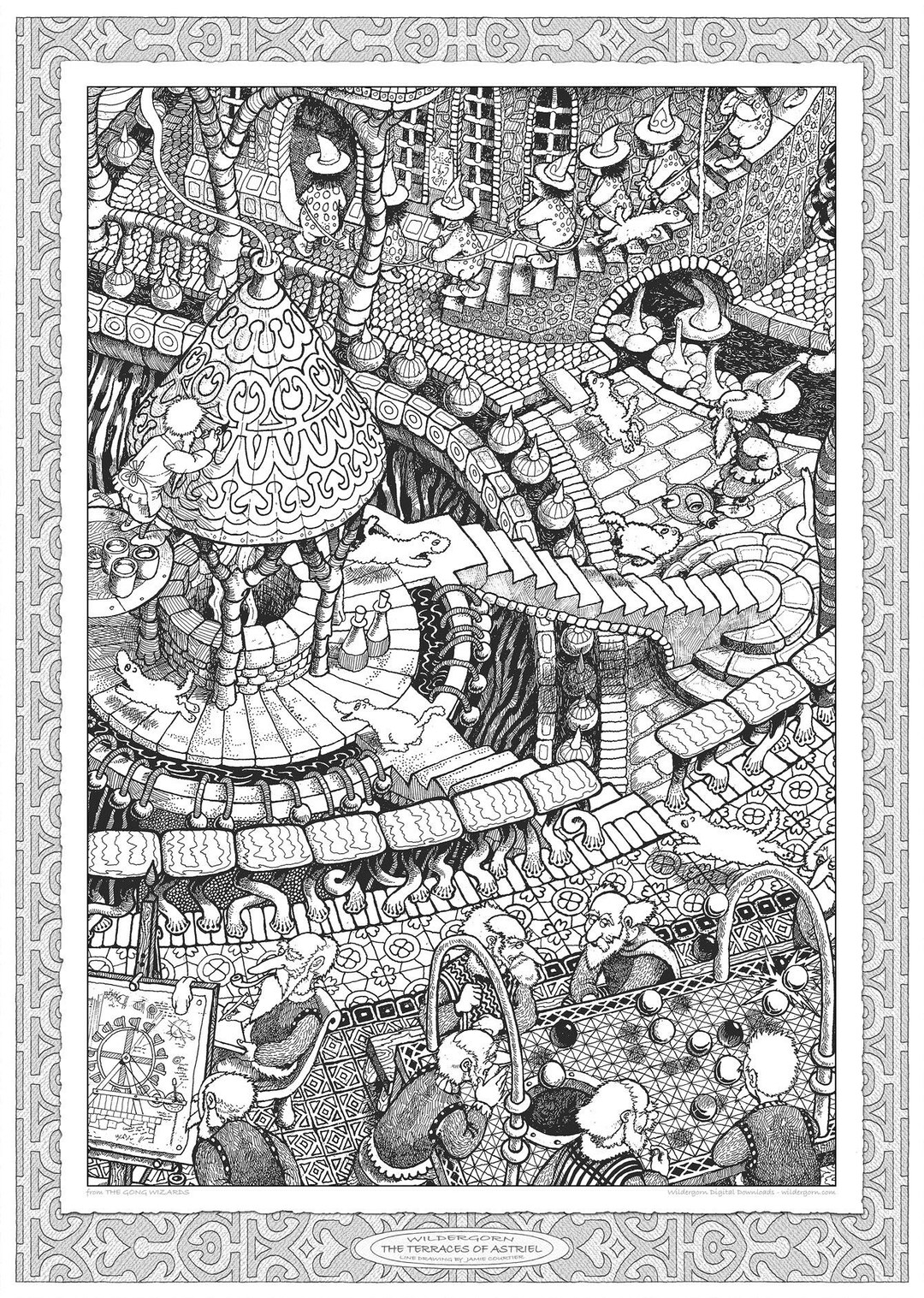 2. the Terraces of Astriel - Download to Colour: Ipad, Tablet or ...