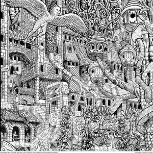 Watergorn - GIANT 27"x 40" Wildergorn Colour-in Poster by Jamie ...