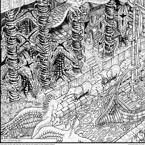 Watergorn - GIANT 27"x 40" Wildergorn Colour-in Poster by Jamie ...
