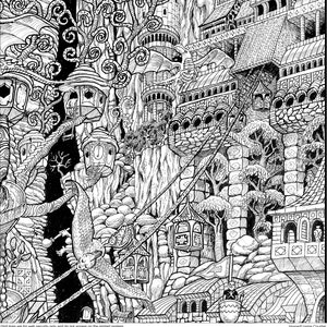 Watergorn - GIANT 27"x 40" Wildergorn Colour-in Poster by Jamie ...