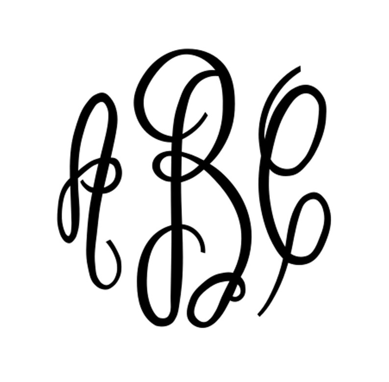 Master Circle Monogram - SVG - Etsy