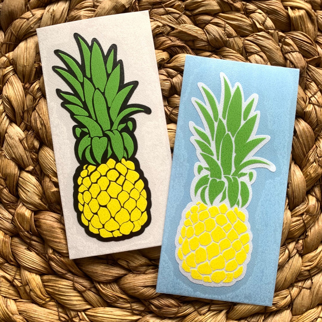 Pineapple | Vinyl Cut and Layered Decals - Etsy