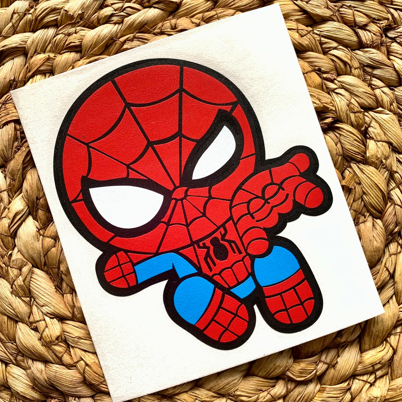 Cute Baby SPIDERMAN Vinyl Cut Decal - Etsy