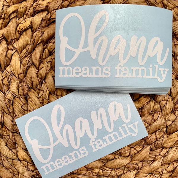 Ohana Means Family - Etsy