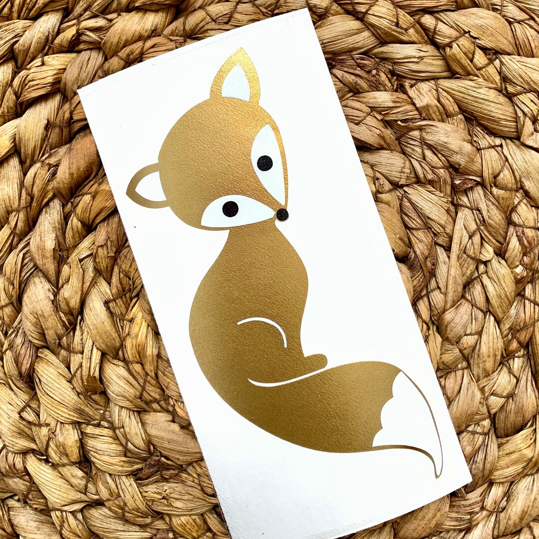 Fox Inspired Vinyl Decal - Etsy