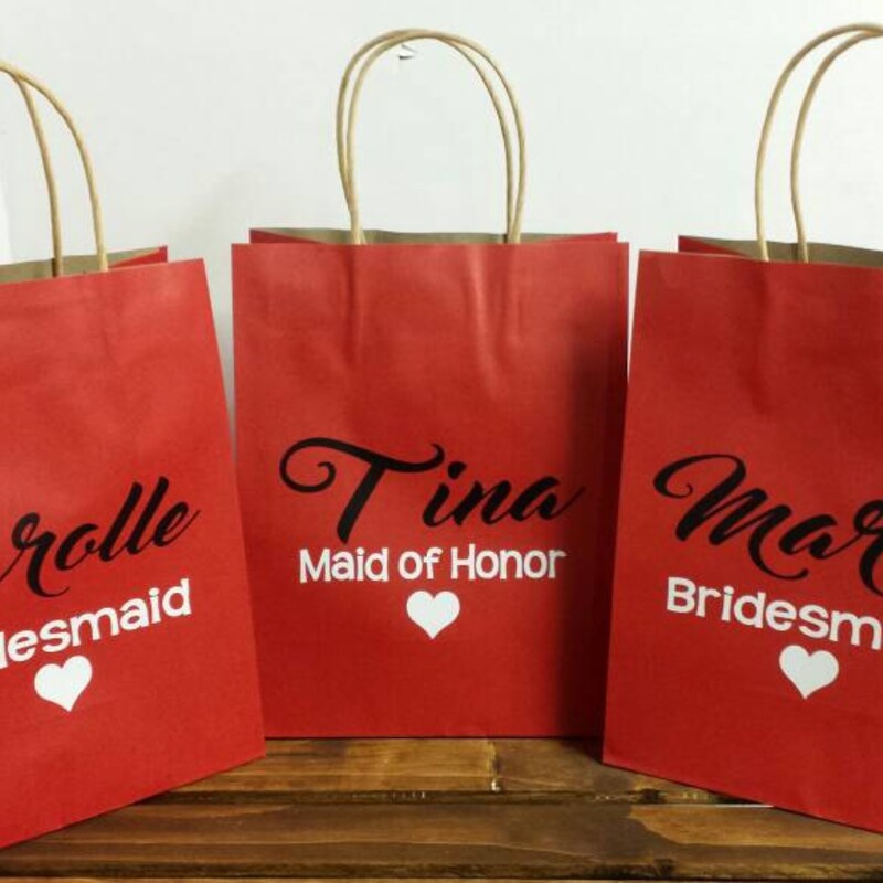 Red Gift Bags - 60+ Gift Ideas for 2025