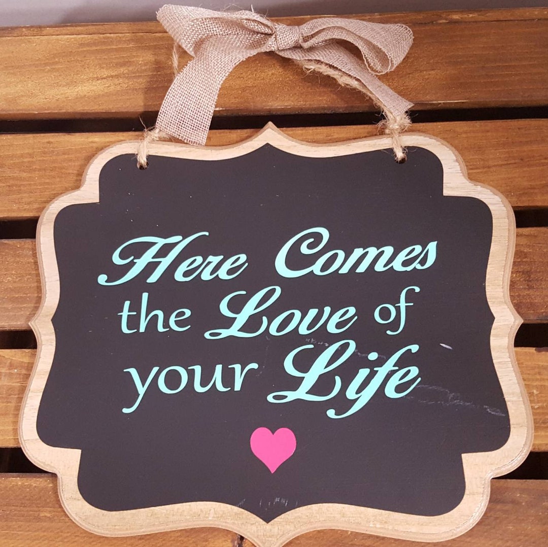 Flower Girl Sign, Ring Bearer Sign, Wedding Sign, Rustic Wedding Sign ...