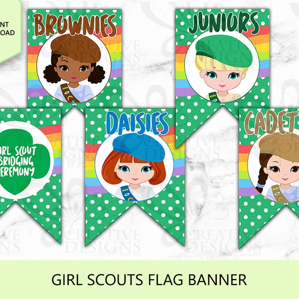 Girl Scout Banner - Etsy