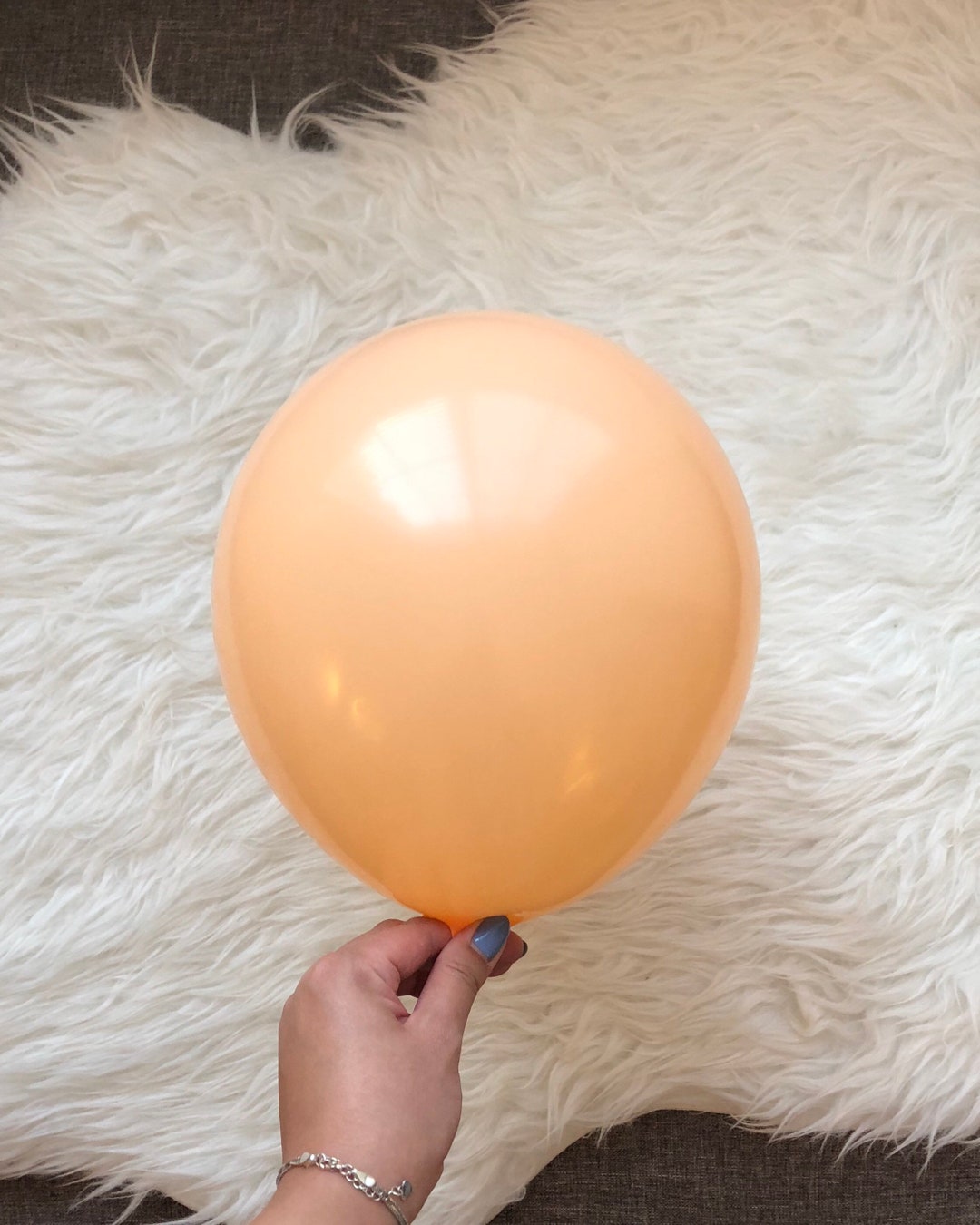 Peach Balloons/ Peach Party Balloons/ Custom Balloons/ Bachelorette ...