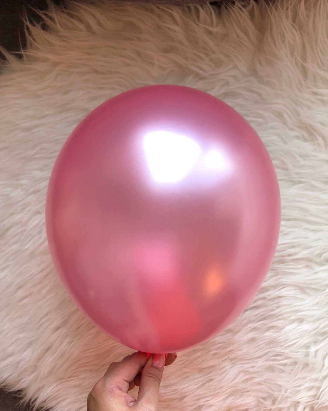 Pearl Dark Pink Balloons/ Bachelorette Party Balloons/ Party ...