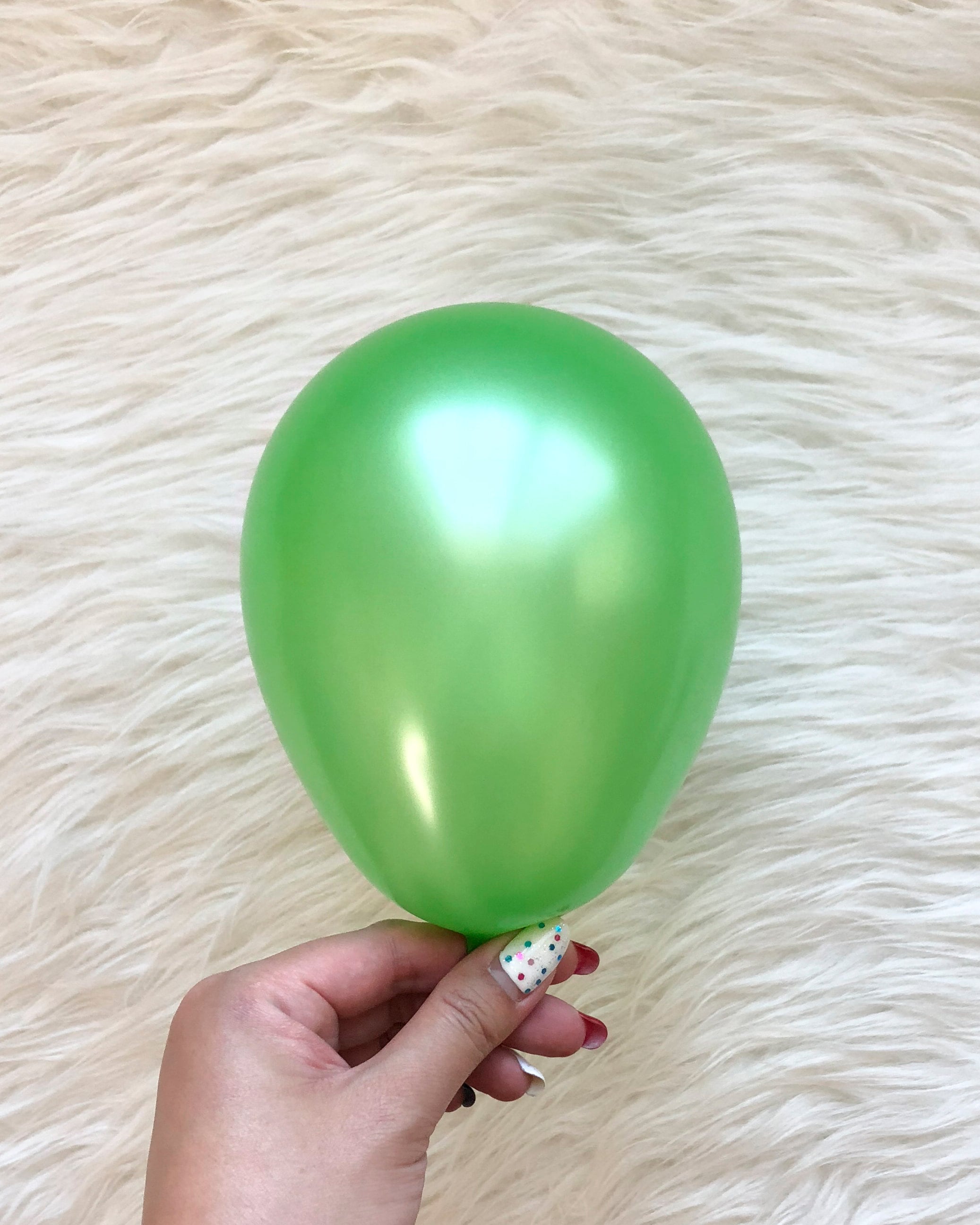 Pearl Lime 5 Inch Latex Balloons/ Mini Balloons/ Small Latex Balloons ...