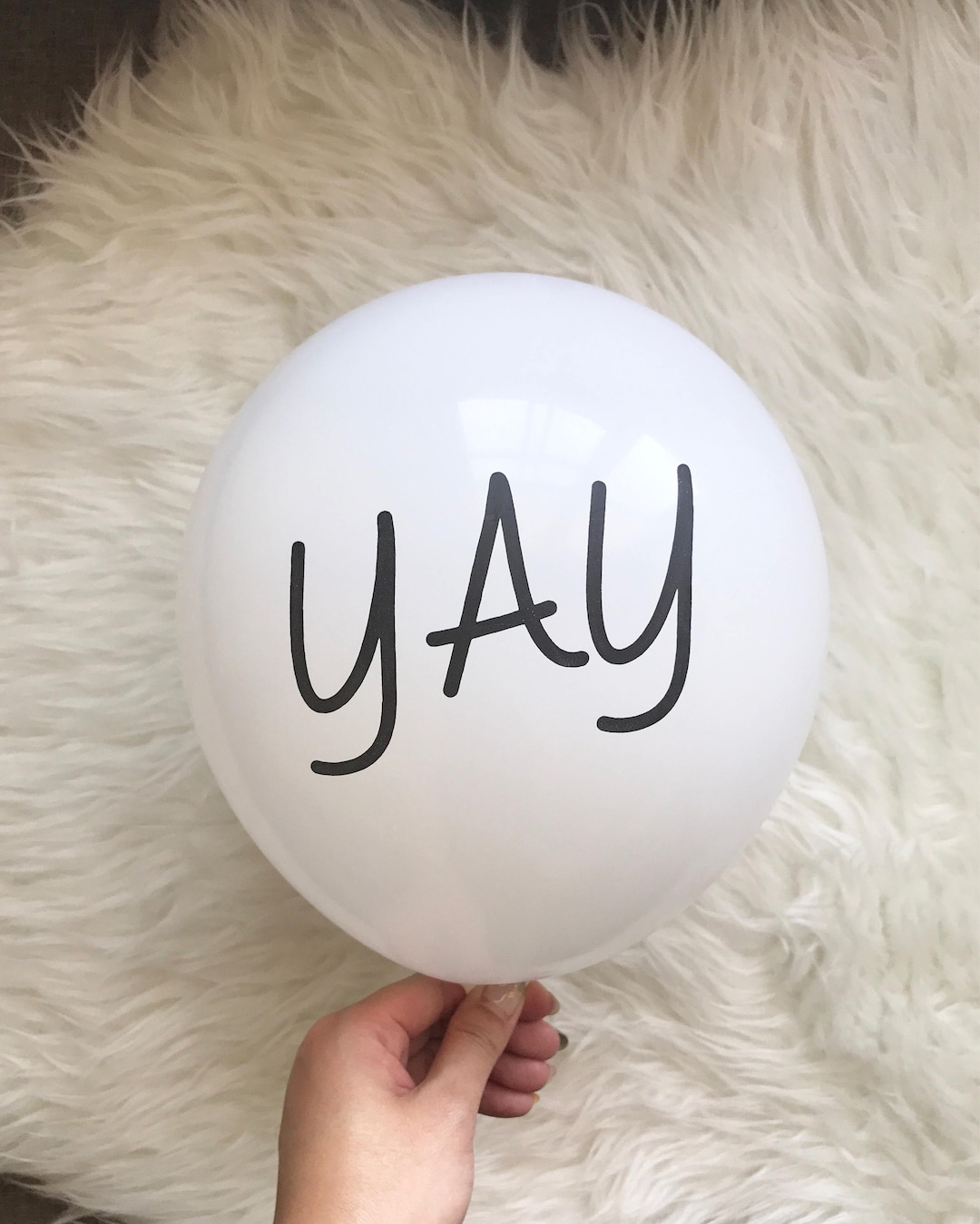 YAY Balloons Bachelorette Party Balloon Set of 5 YAY - Etsy