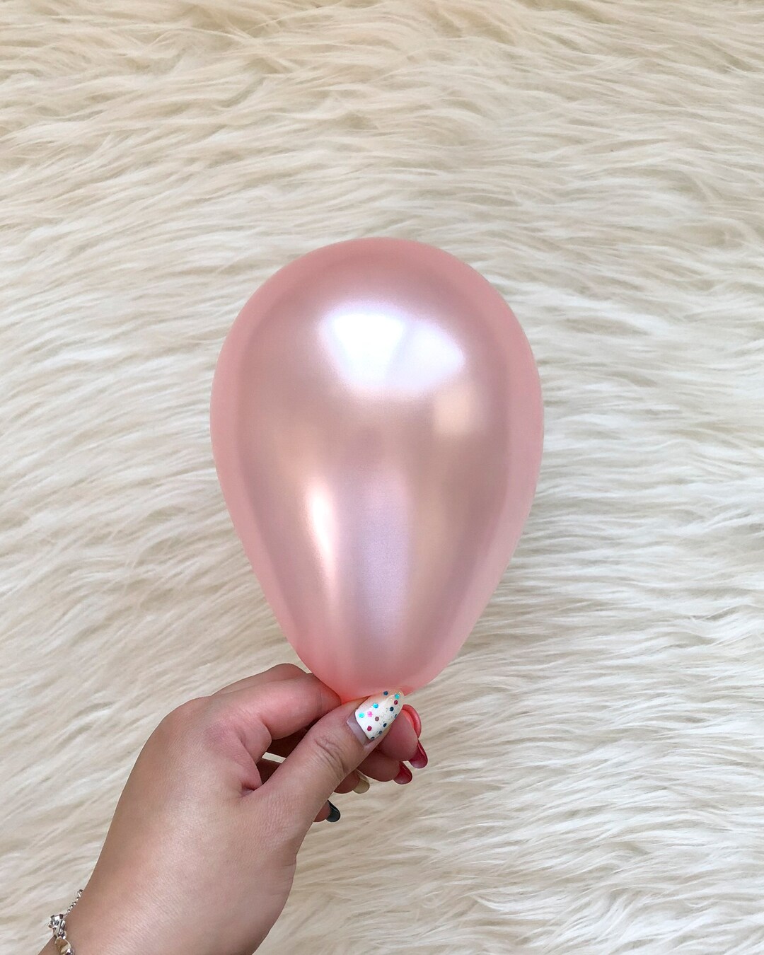 Pearl Light Pink 5 Inch Latex Balloons/ Mini Balloons/ Small Latex ...