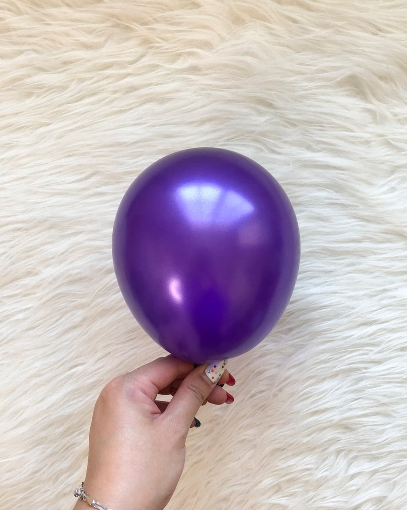 Pearl Purple 5 Inch Latex Balloons/ Mini Balloons/ Small Latex - Etsy