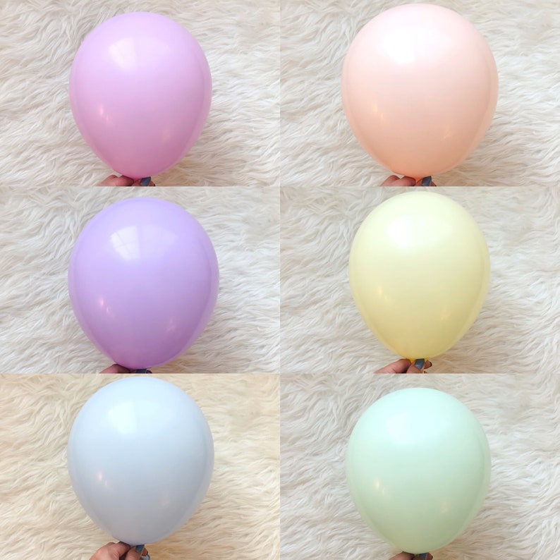 Pastel Orange Latex Balloons/ Pastel Peach Balloons/ Custom - Etsy