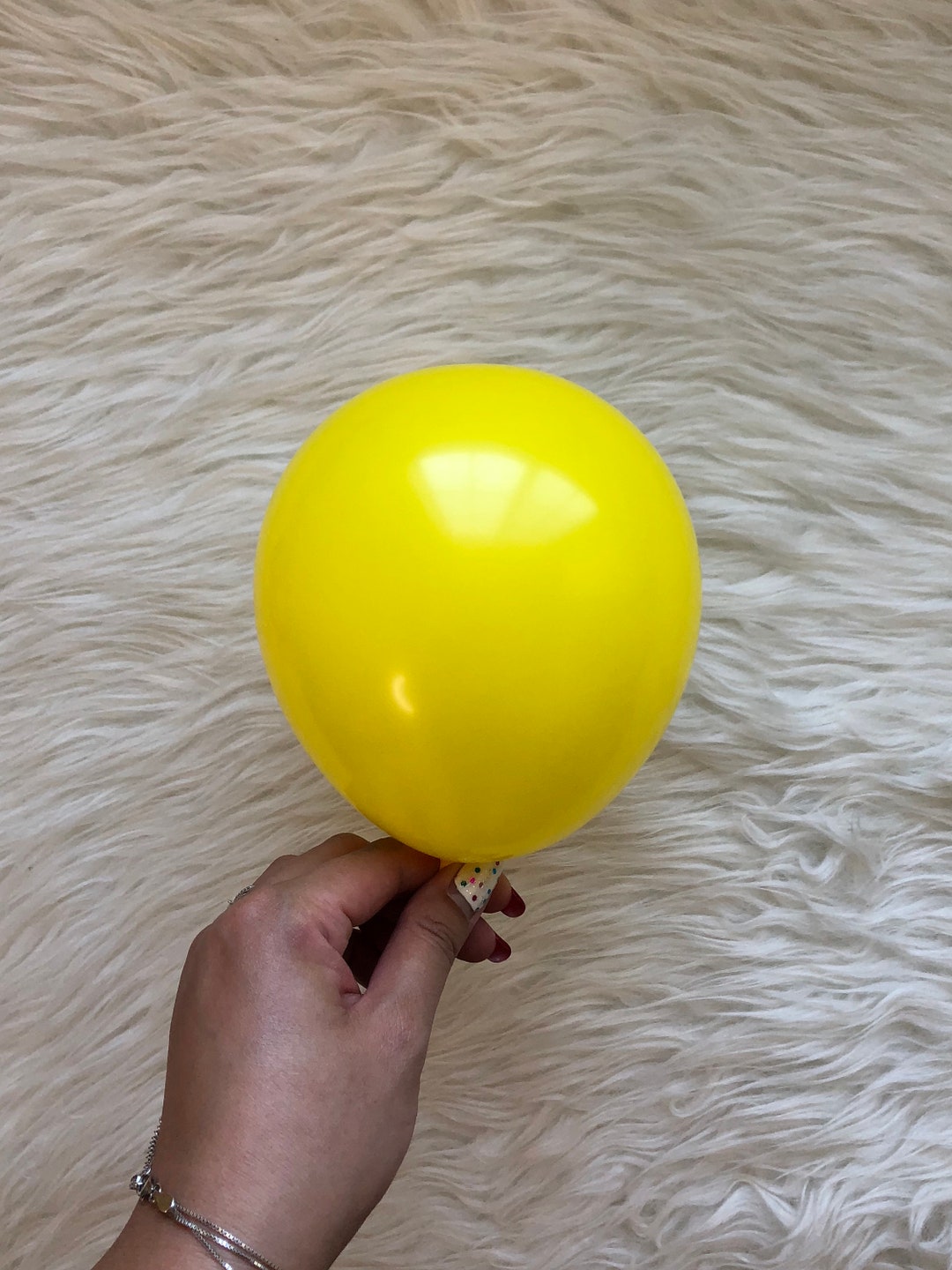 Mini Yellow Latex Balloons / 5 Inch Clear Latex Balloons/ Small Latex ...