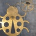 Set of 3 Raw Metal Ladybugs on 18 Inch Stems Home Decor Garden Art ...