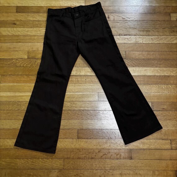 1970s Vintage Sears Trim Fit Boot Cut Flares 30” x 28” - Gem