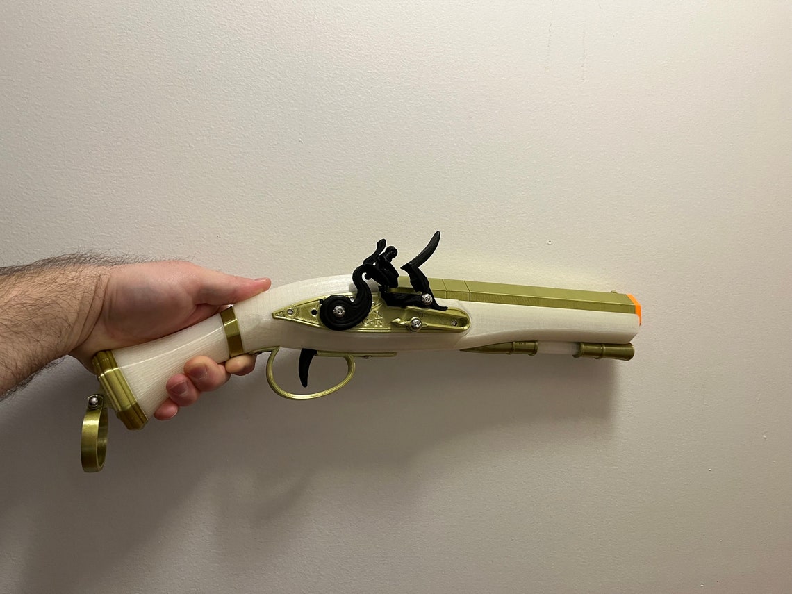 Nerf Flintlock Pistol 3D Models To Print – LZRNN