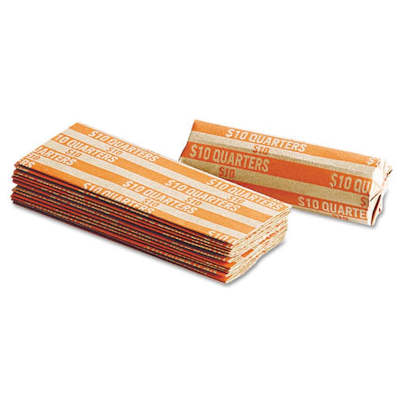 Bundles of 100 Coin Wrappers - 25 of Each - or - ANY Combination Adding ...