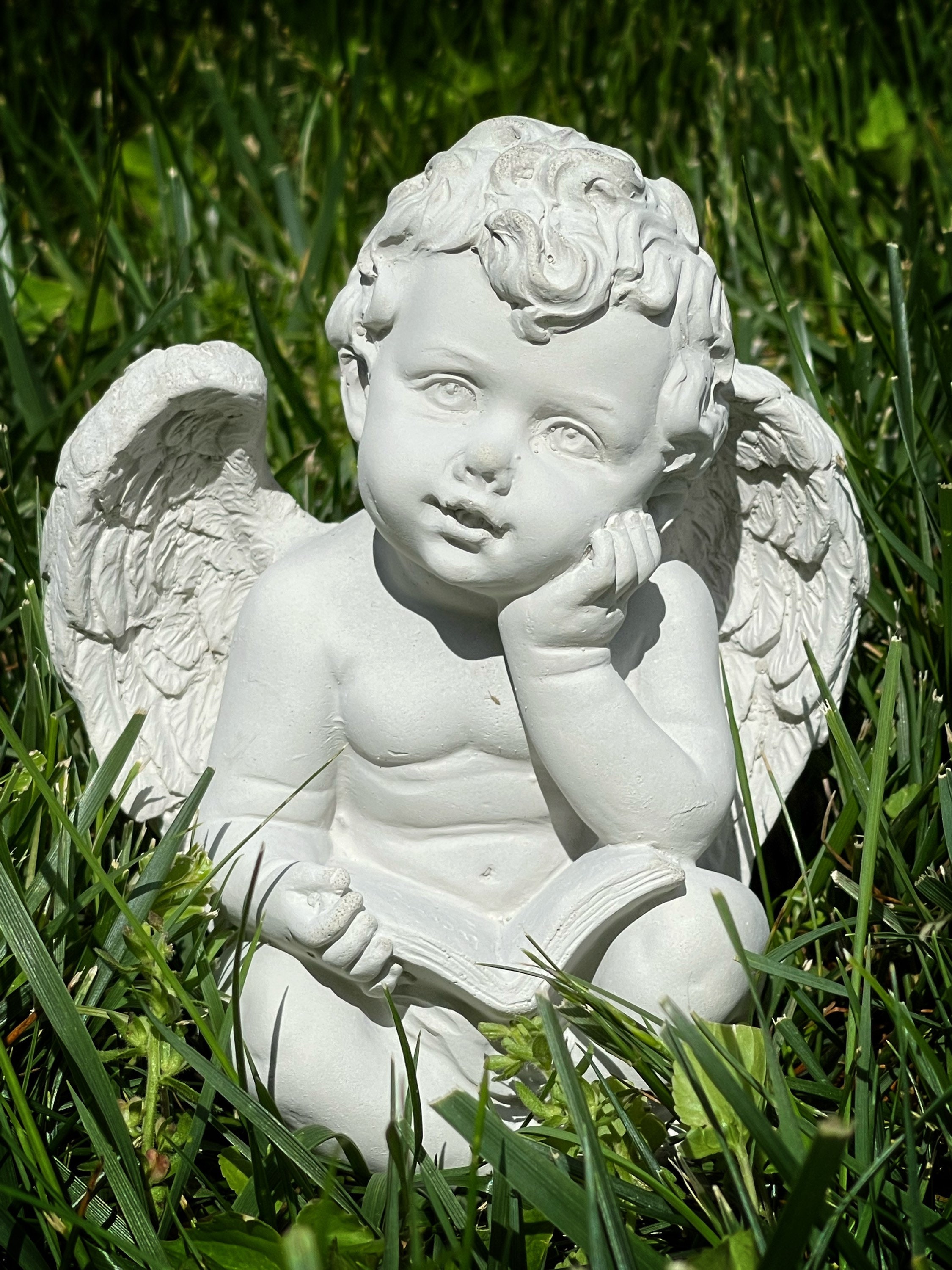 Baby Boy Angel Statue
