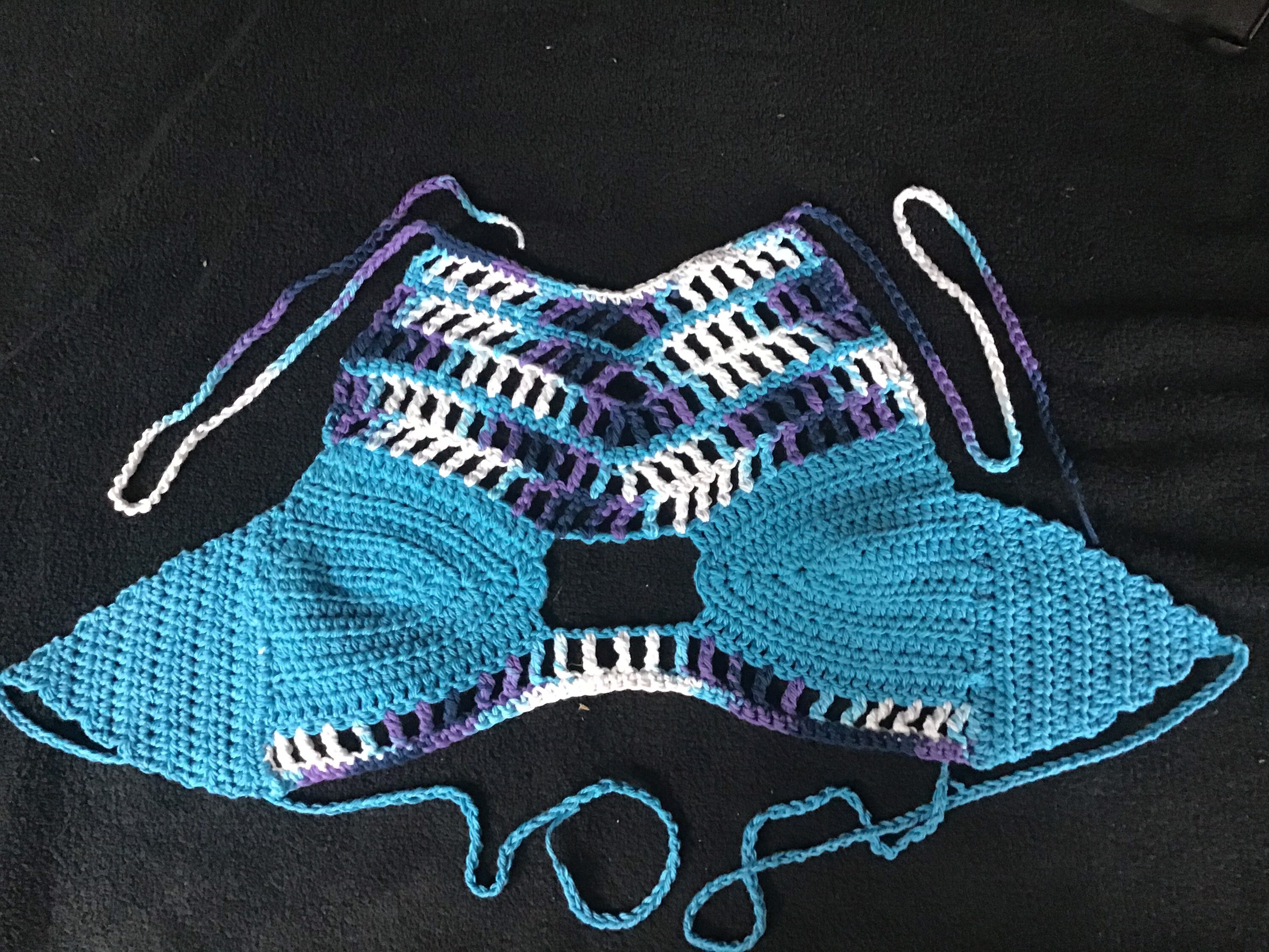 Netting Crochet Halter Top Pattern PDF | Etsy