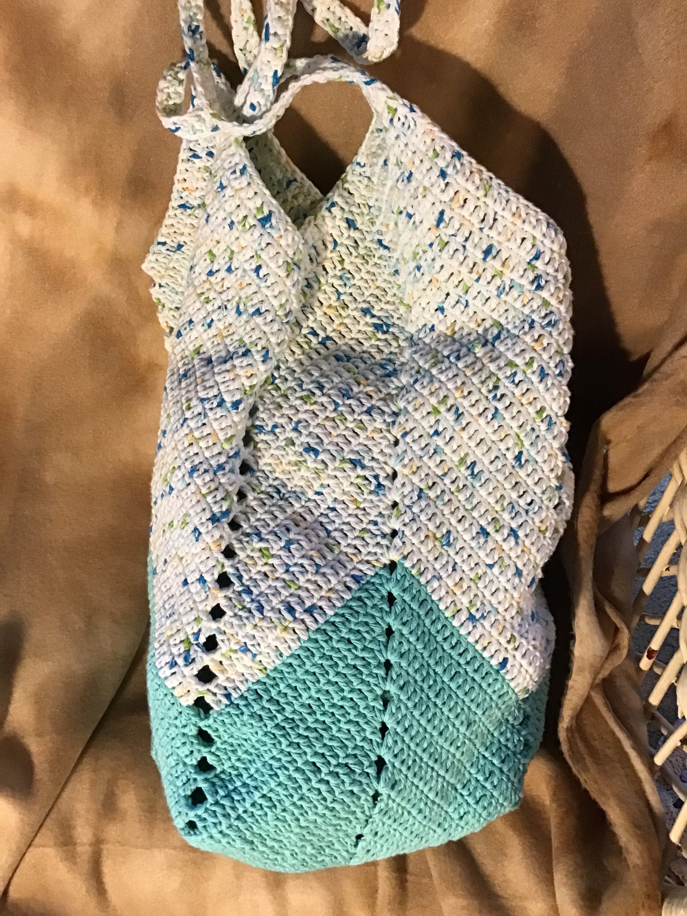 Square Tote Bag Crochet Pattern PDF | Etsy