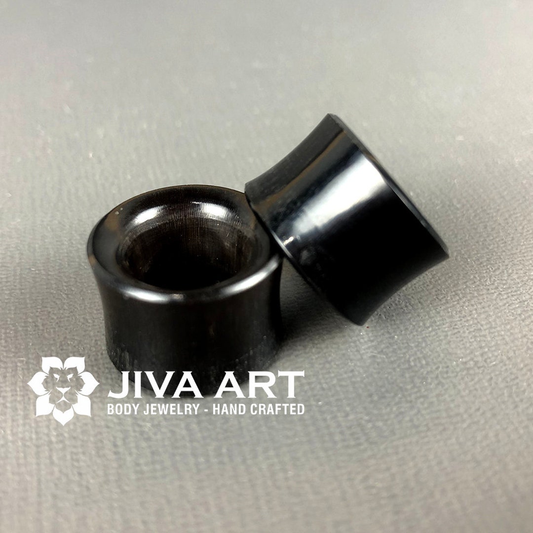 Horn Tunnel Ear Plugs Flesh Tunnel Stretched Gauge Plug Horn Eyelet ...