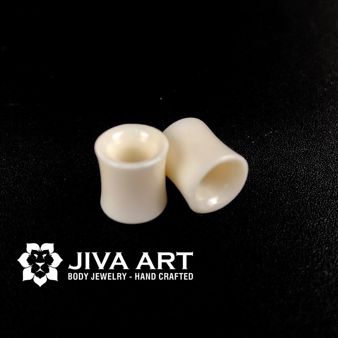 Bone Tunnel Ear Plugs Flesh Tunnel Stretched Gauge Plug Bone Eyelet ...