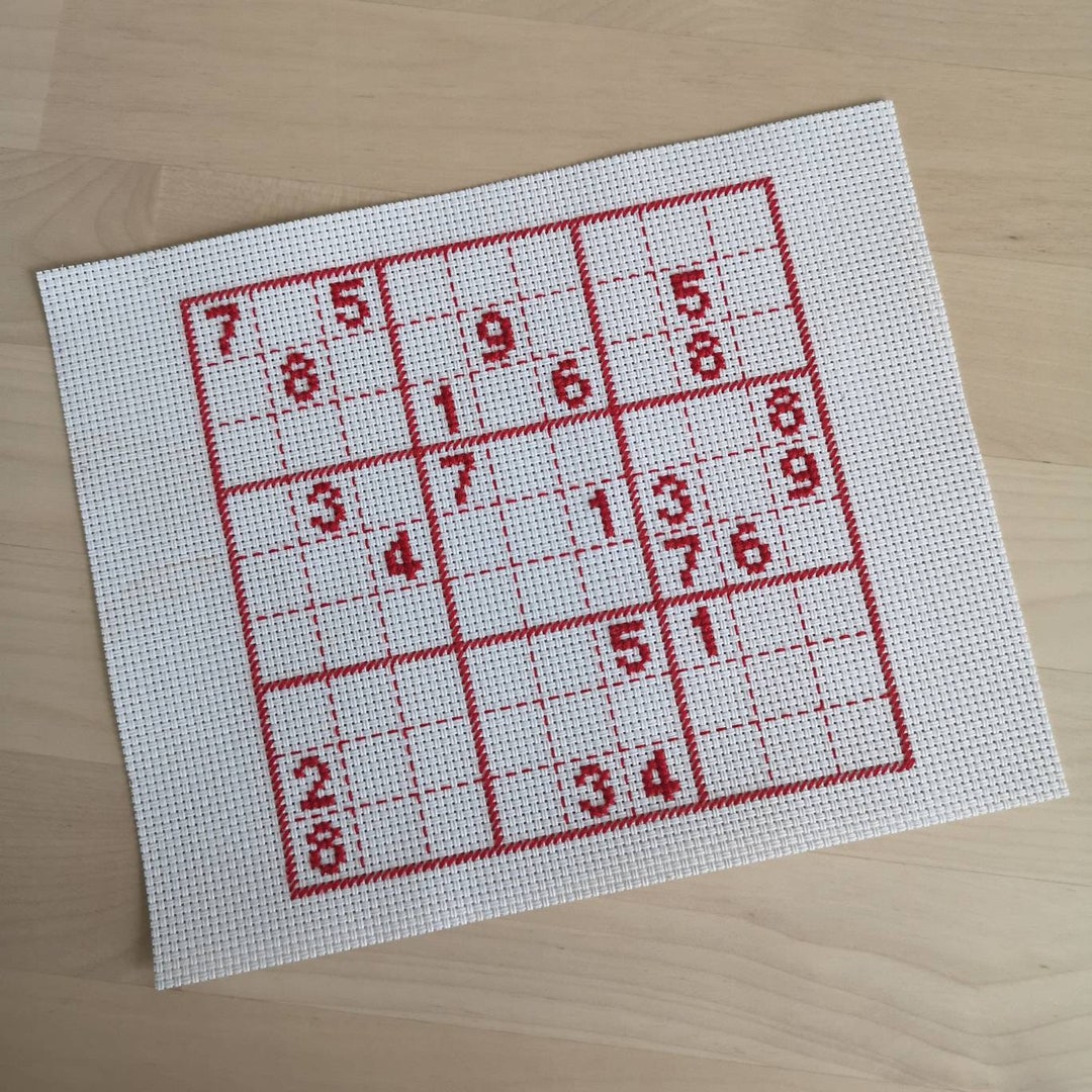 Cross Stich Place Mat Coffee Table Decor Tea Table Decor Small Stand ...