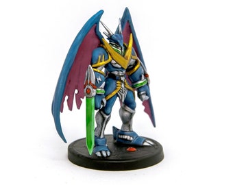 Renamon Figure Digimon TCG Memory Marker 22mm - Etsy