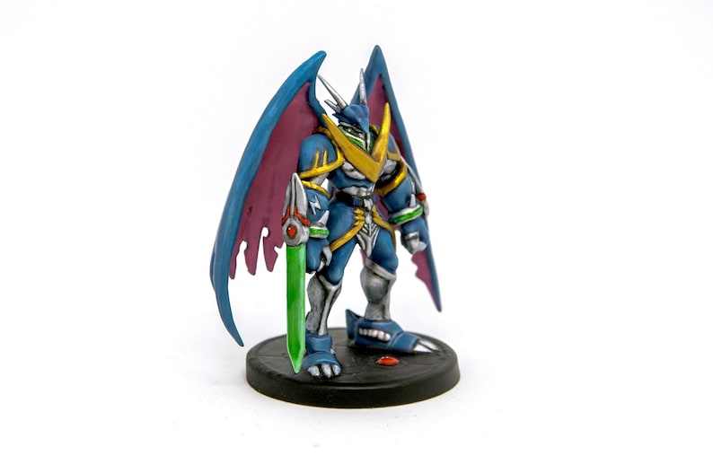 Ulforceveedramon Figure Digimon TCG Memory Marker 32mm - Etsy