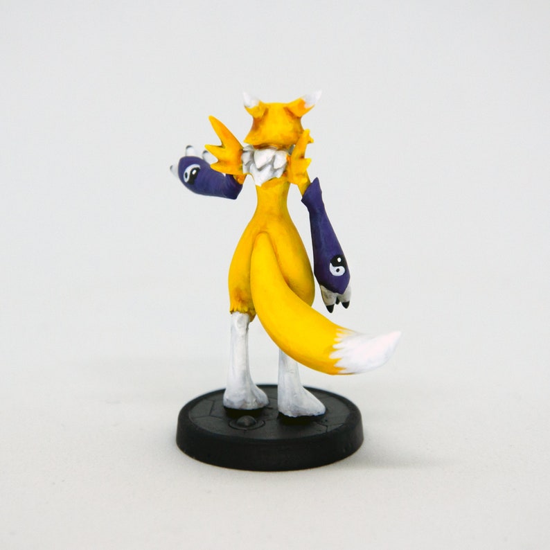 Renamon Figure Digimon TCG Memory Marker 22mm - Etsy Canada