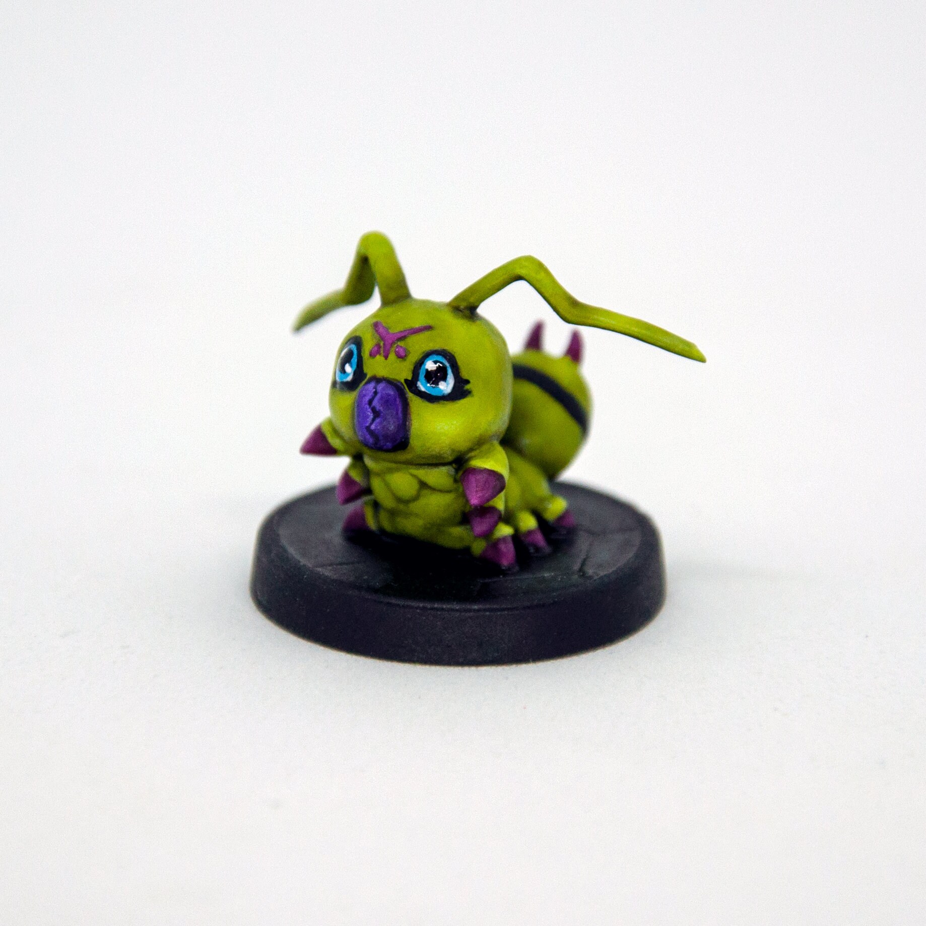 Wormmon Figure Digimon Memory Marker 22mm - Etsy Australia