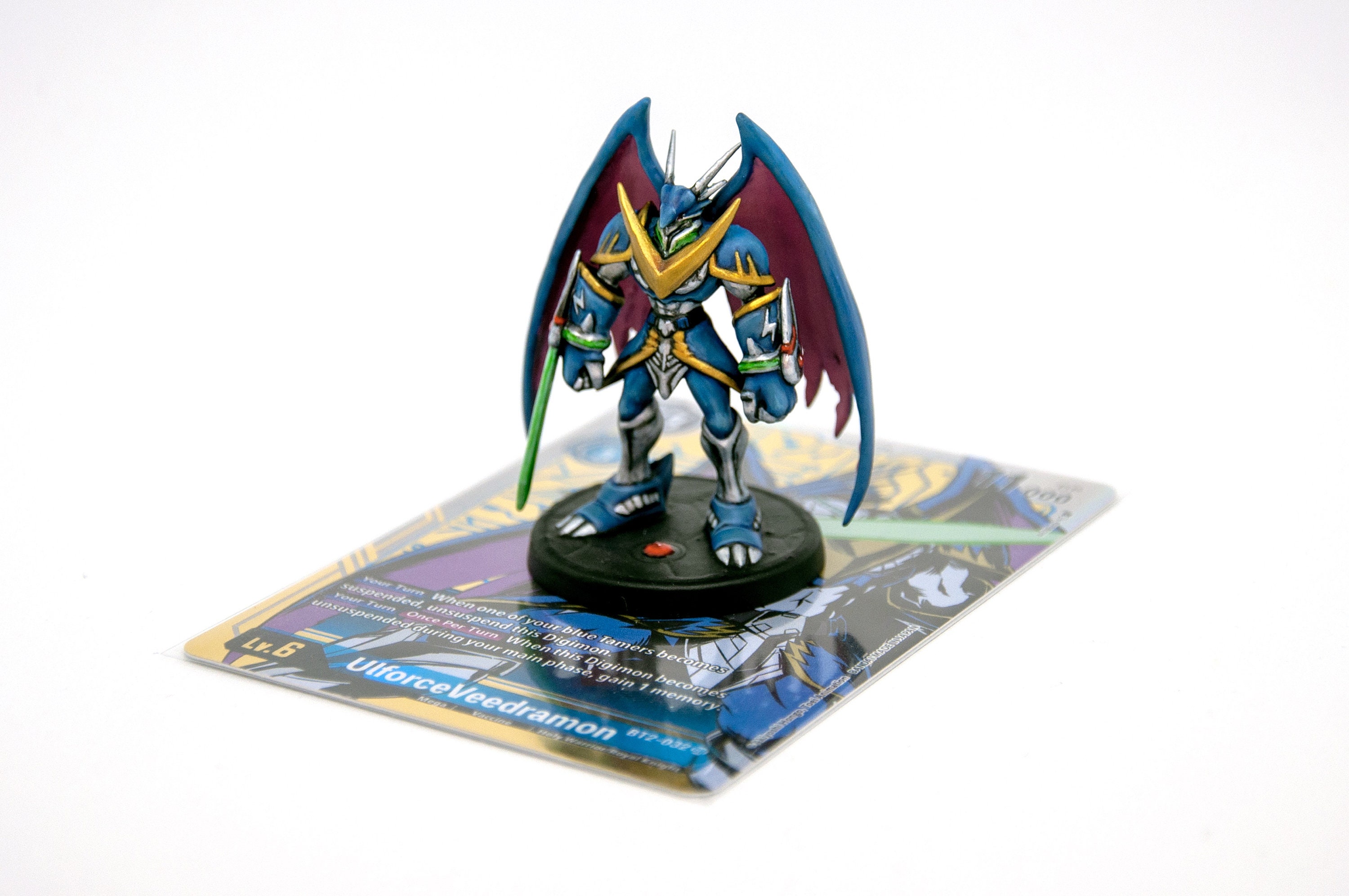 Ulforceveedramon Figure Digimon TCG Memory Marker 32mm - Etsy